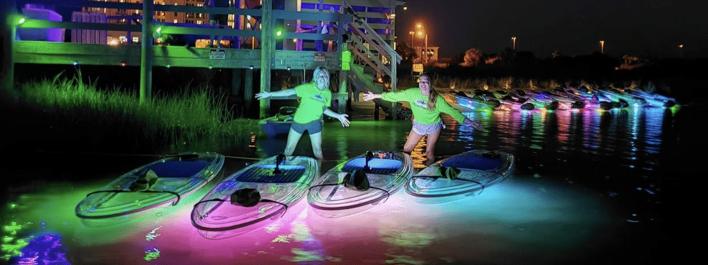 Illuminate Your Adventure with Glow Paddle | PensacolaBeach.com